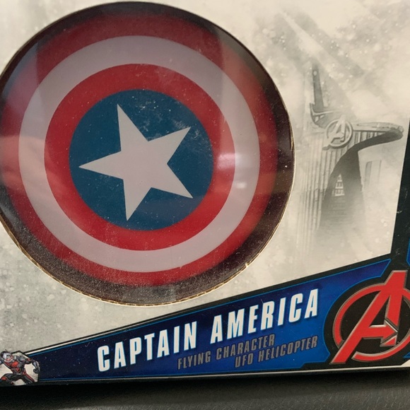 Other | Captain America Flying Character Ufo Helicopter Brand New In ...
